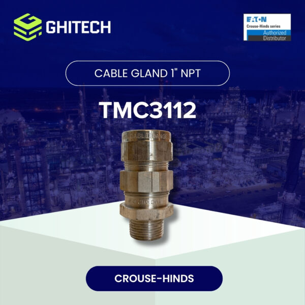 Eaton Crouse Hinds TMC3112 Cable Gland Armoured Aluminium 1 Inch ...